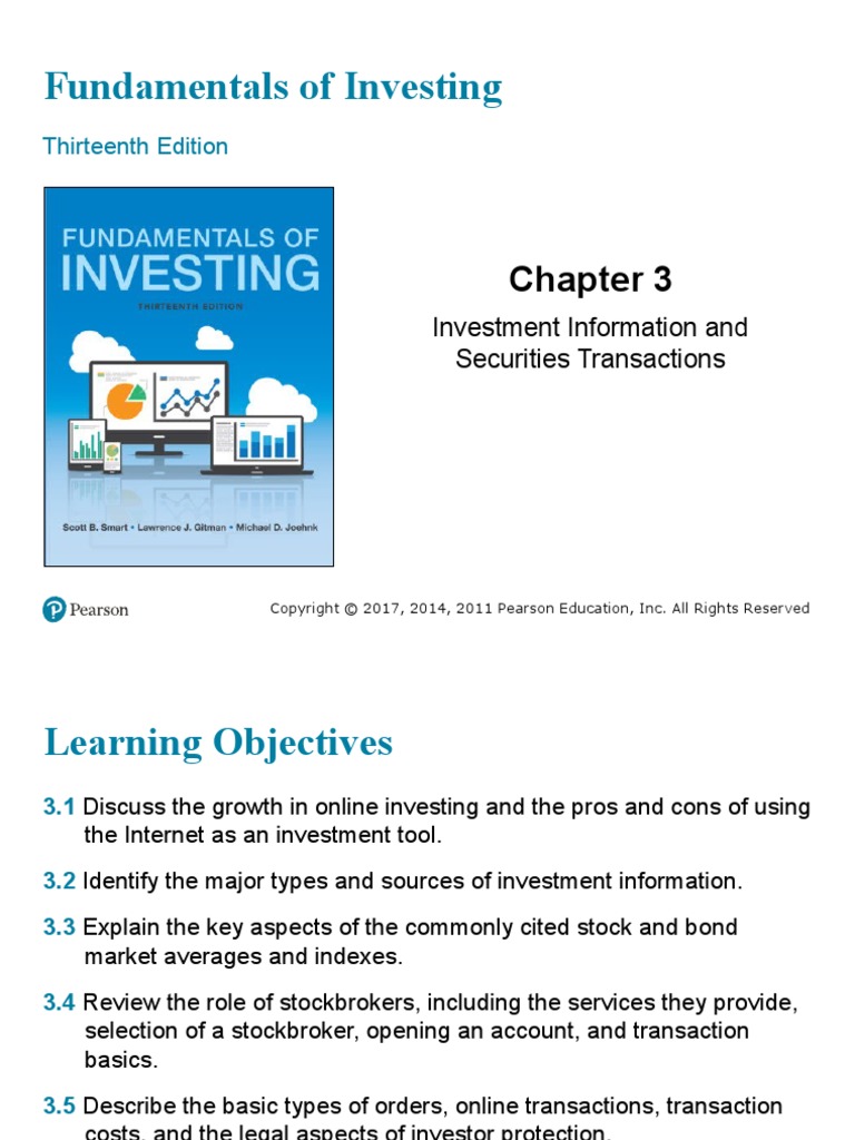 LN01 Smart3075419 13 FI C03 Final | PDF | Stock Market Index | Order (Exchange)