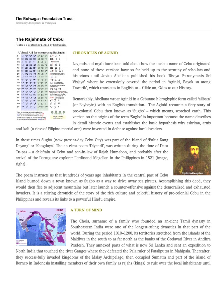 The Rajahnate of Cebu | PDF | Philippines