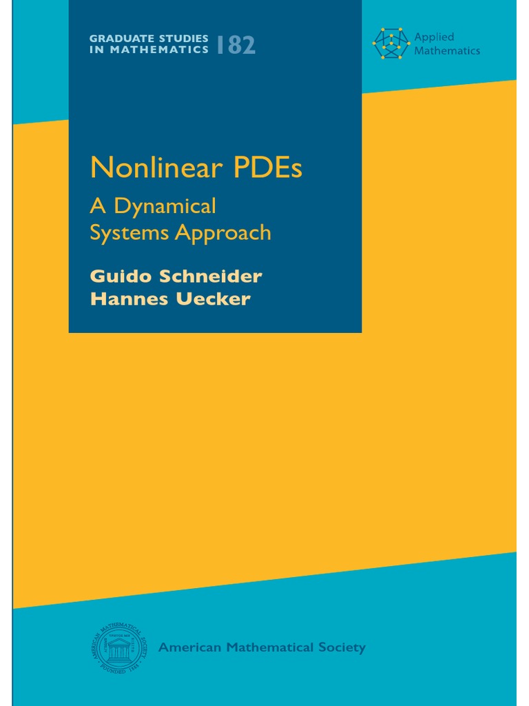 Vdoc - Pub Nonlinear Pdes A Dynamical Systems Approach | PDF | Partial ...