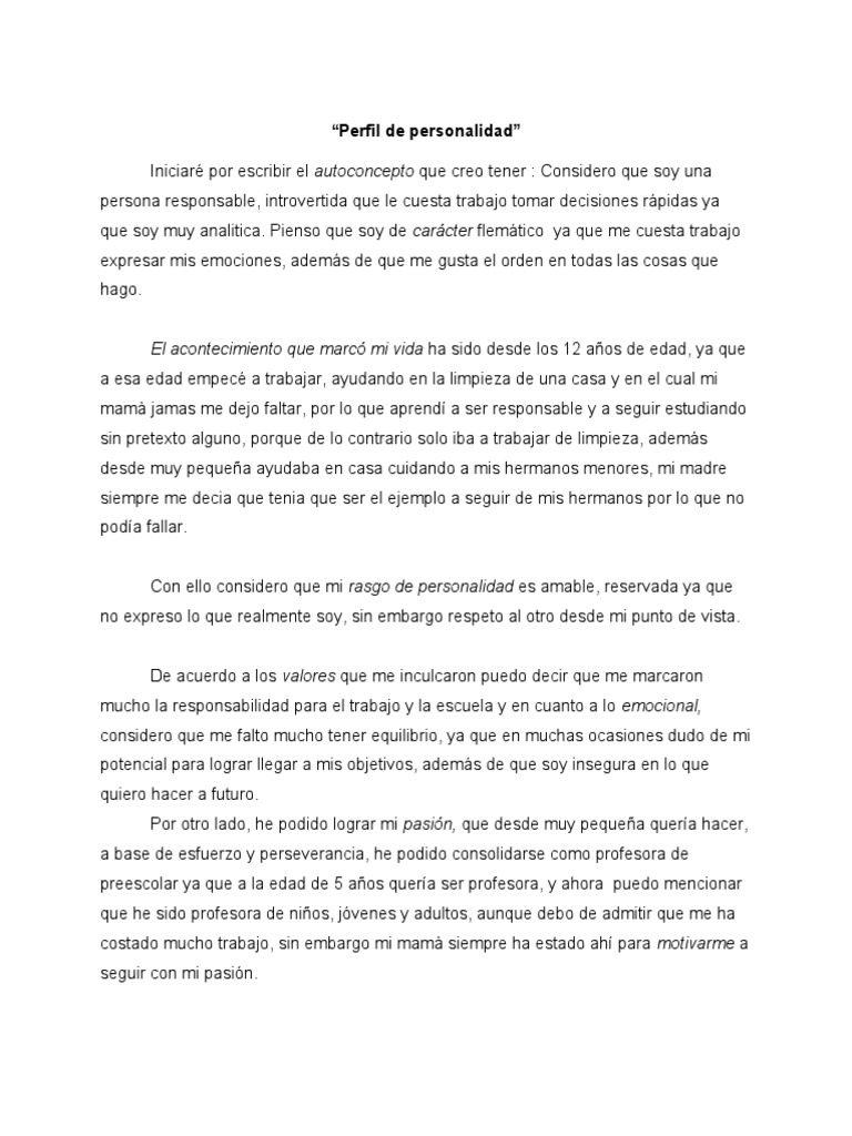 Persona reservada y analítica | PDF | Adultos | Conceptos psicologicos