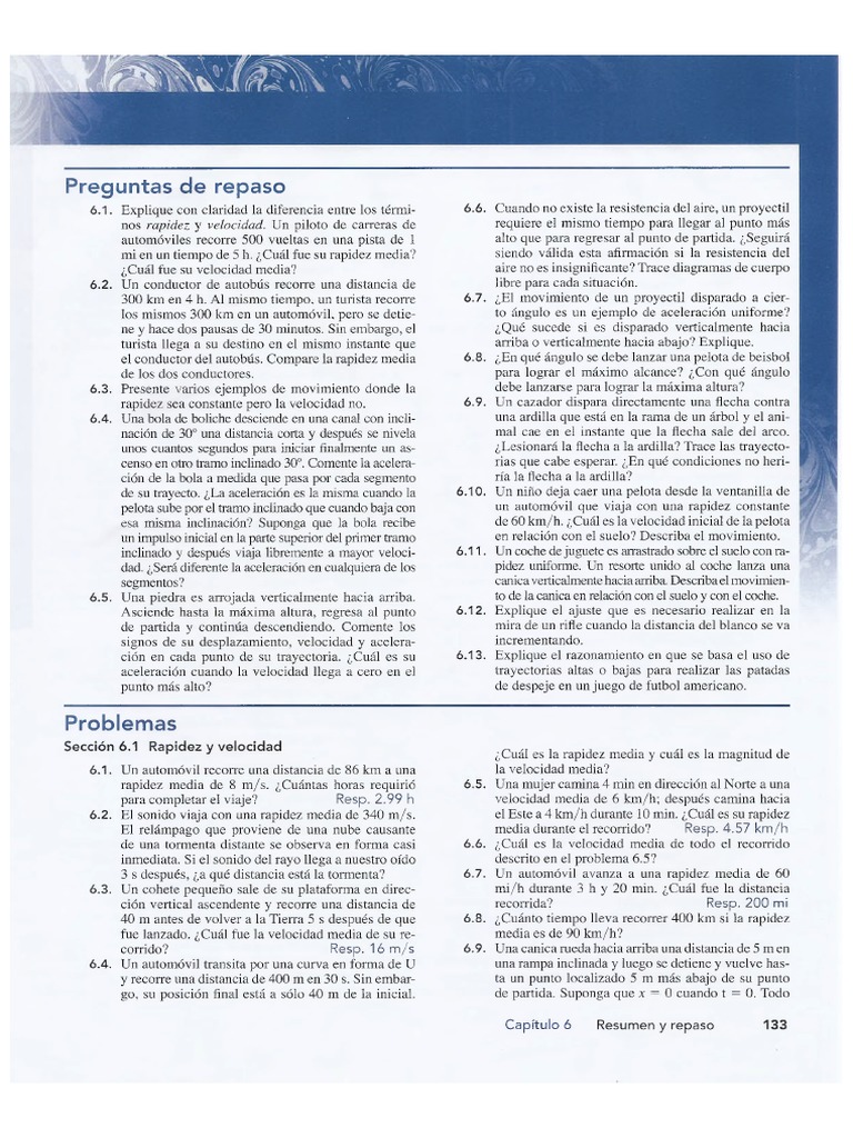 Tarea 3-1 | PDF | Proyectiles | Velocidad