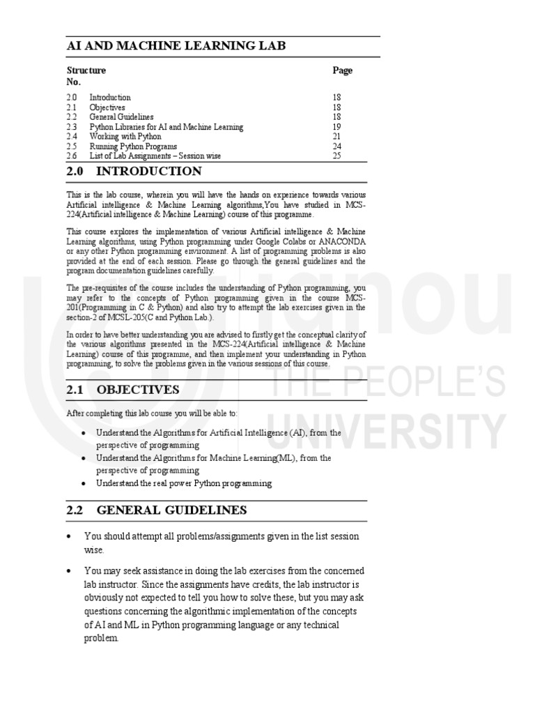 Python AI Overview | Download Free PDF | Python (Programming Language ... Python AI Overview | Download Free PDF | Python (Programming Language ...