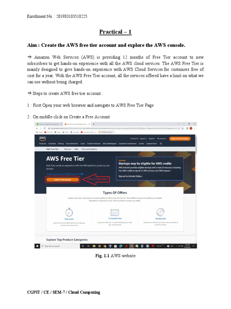 CC Practical File | PDF | Amazon Web Services | Computer Architecture