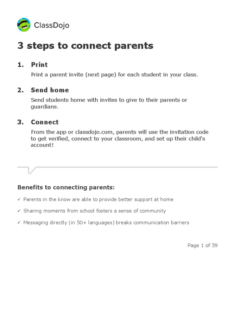 Parent Codes For Miss Holden's Class | PDF | Application Software ...