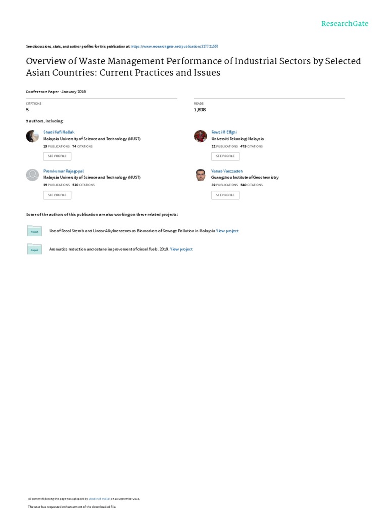 MALLAK | PDF | Waste Management | Waste