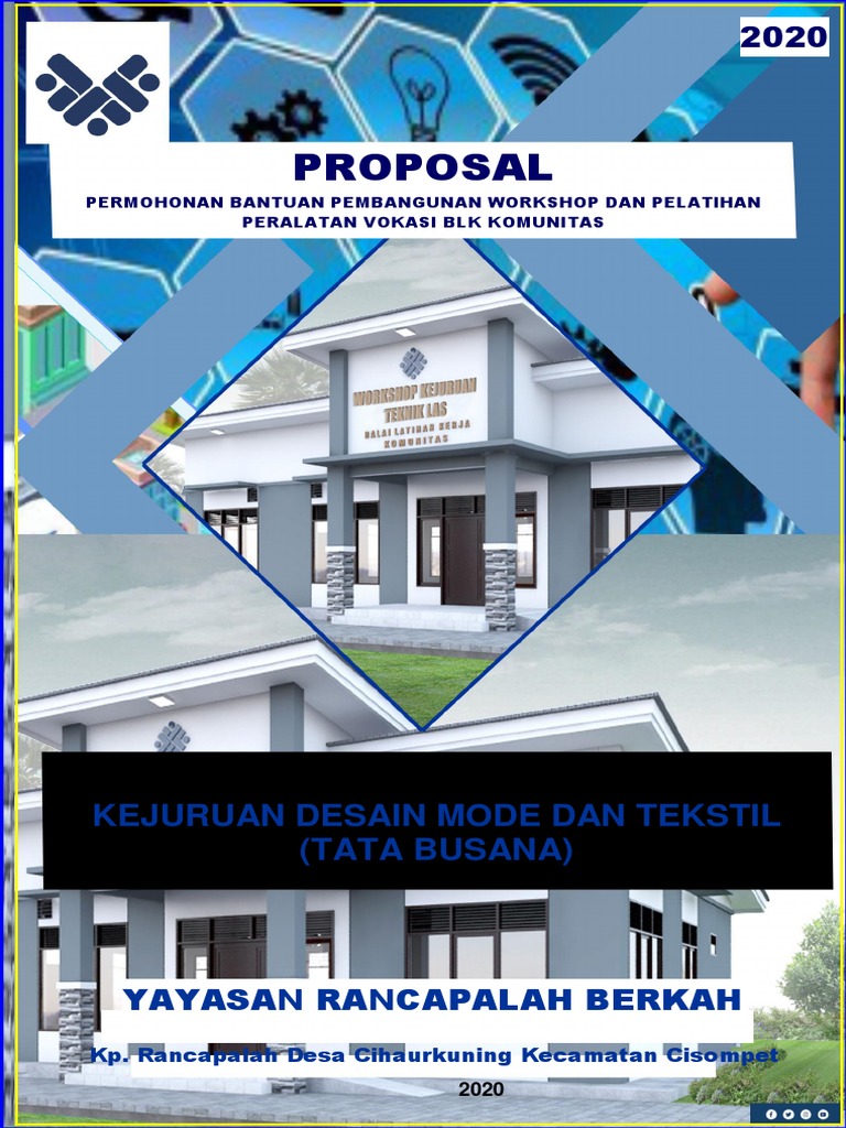 COVER PROPOSAL BLK Rancapalah PDF | PDF