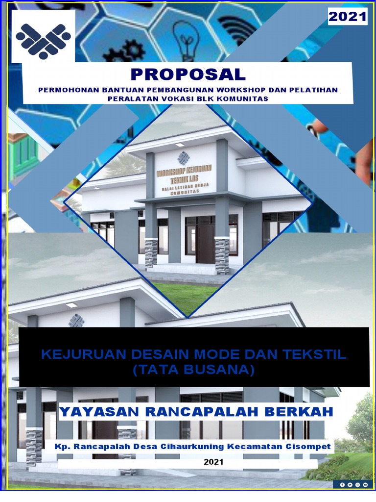 COVER PROPOSAL BLK Rancapalah | PDF