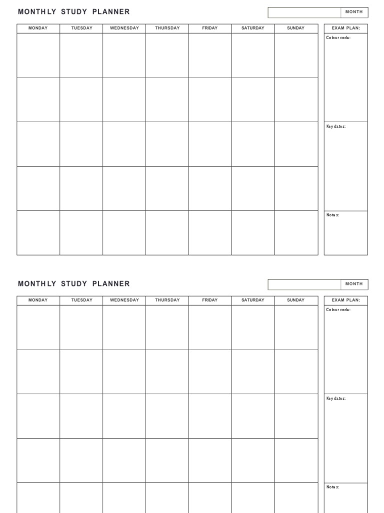 10 Minute Planner | PDF