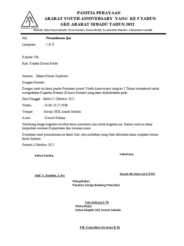 Surat Kepala Dusun Pdf