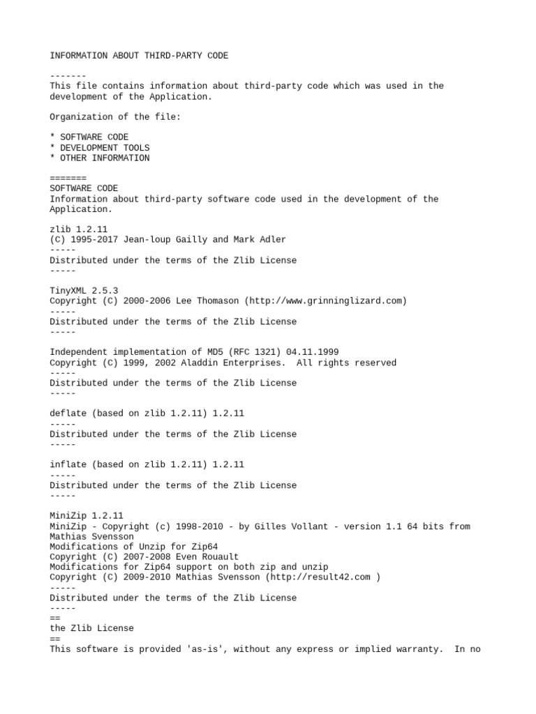 Legal Notices | PDF | Source Code | Copyright