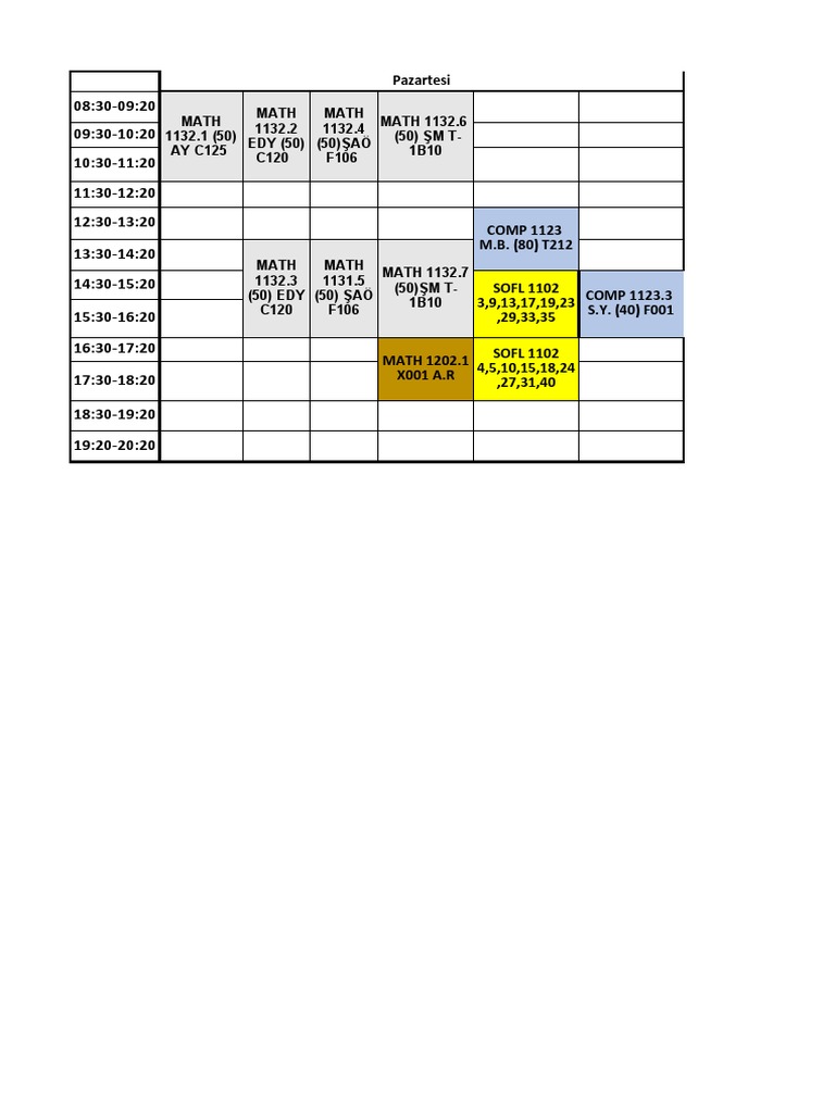 Comp Spring Program 22 | PDF