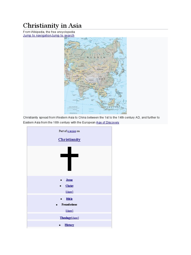 Christianity in Asia | PDF | Mongol Empire | Abrahamic Religions