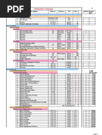 Labour Productivity Chart | PDF | Carpentry | Building Technology