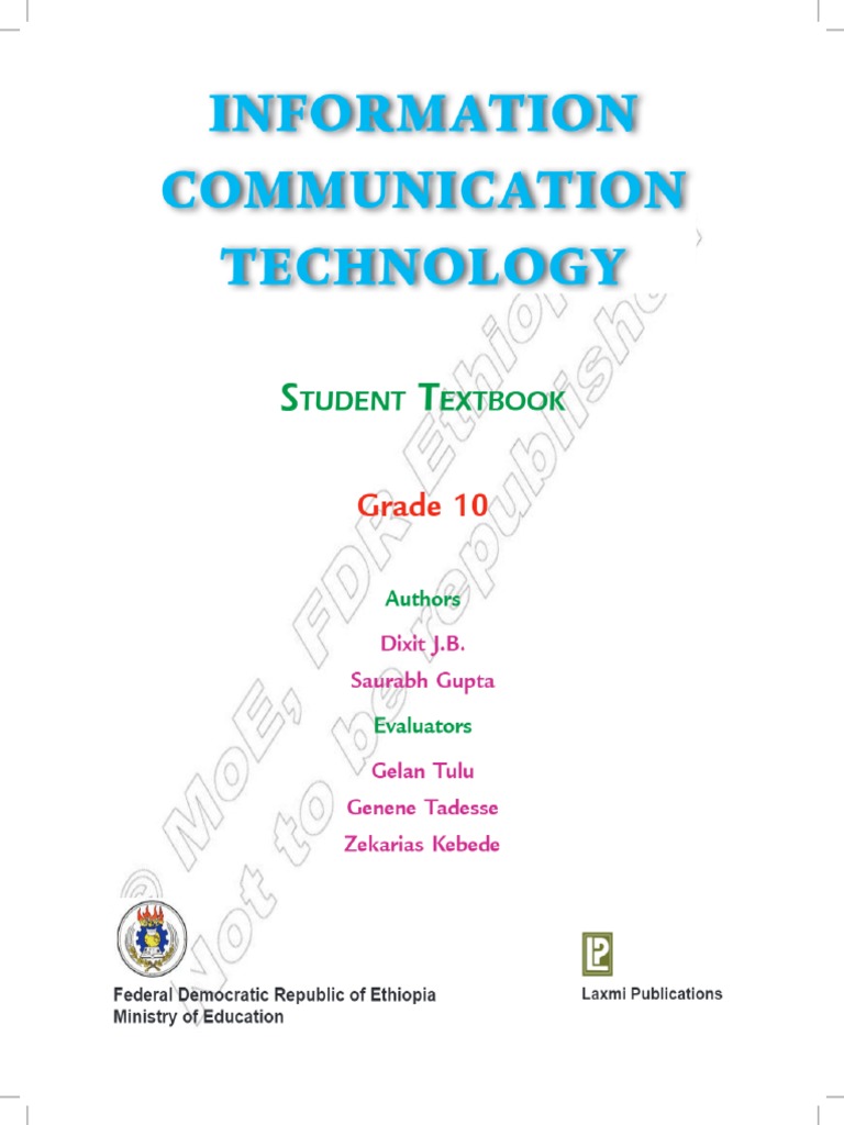 ICT Student G10 | PDF
