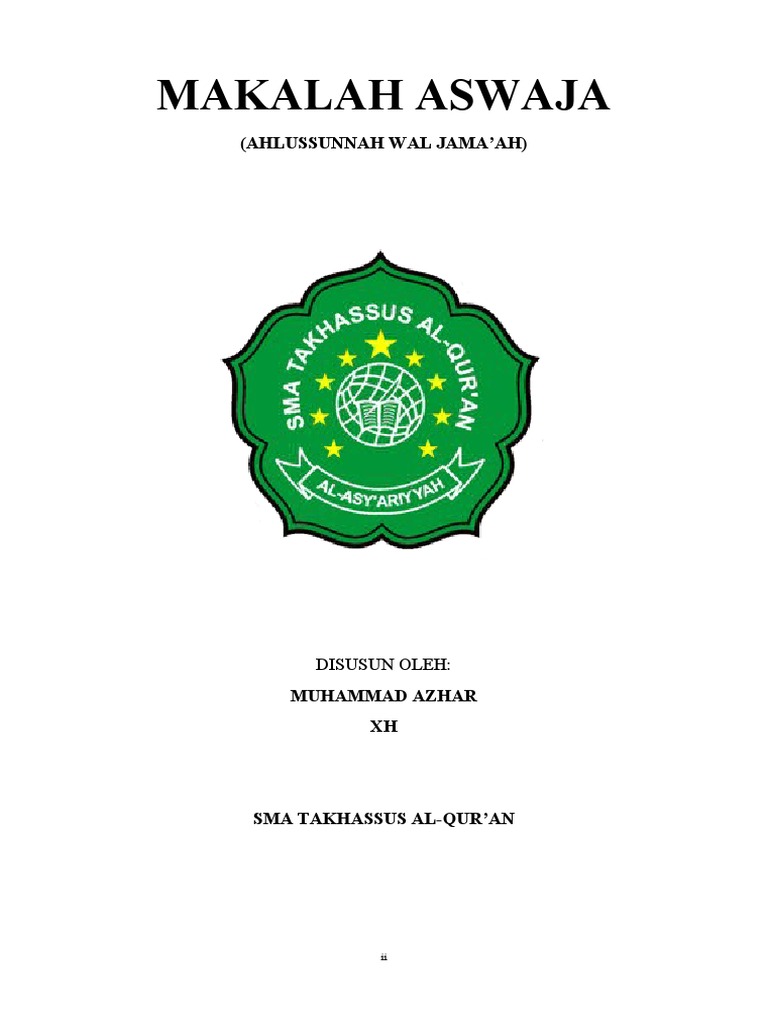 Makalah Aswaja | PDF