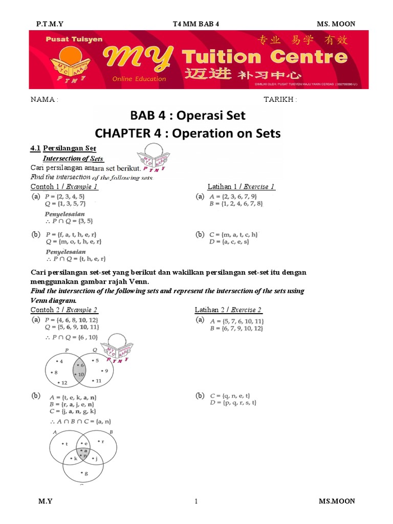 T4 Maths Bab 4 | PDF | Mathematical Concepts | Infographics