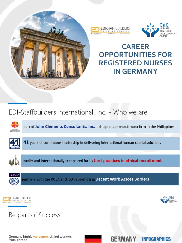 German Program For Filipino Nurses 1 | PDF | Nursing | Travel Visa
