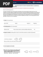 Emirates Medical Form 3 Oct | PDF | Medical Diagnosis | Medicine