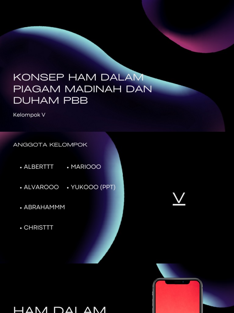 Konsep HAM Dalam Piagam Madinah Dan DUHAM PBB | PDF