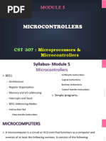 CST 307 Important Questions | PDF | Microcontroller | Classes Of Computers