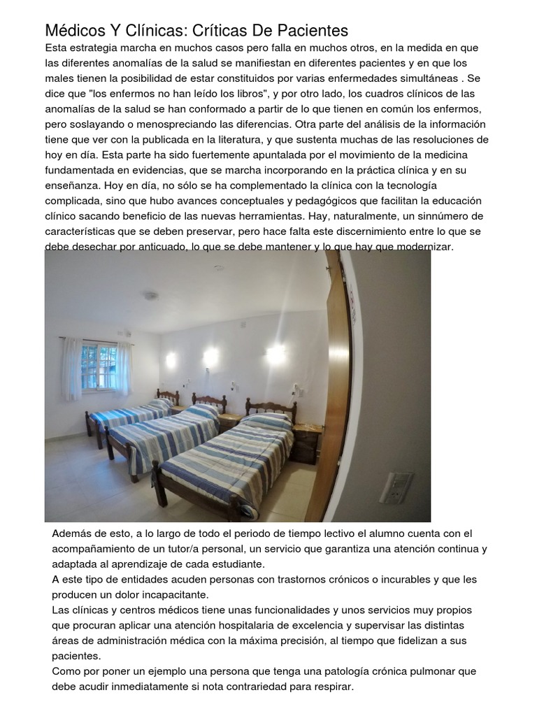 Cl?Nica Del Mal Qu? Es Y para Qu? Exactamente Funciona Yjguq | PDF | Historial médico | Medicina