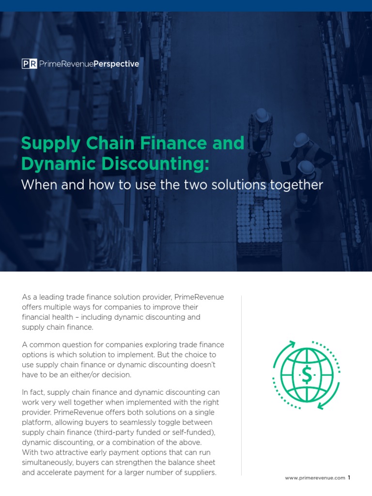 Supply Chain Finance and Dynamic Discounting 2022 | PDF | Supply Chain ... Supply Chain Finance and Dynamic Discounting 2022 | PDF | Supply Chain ...