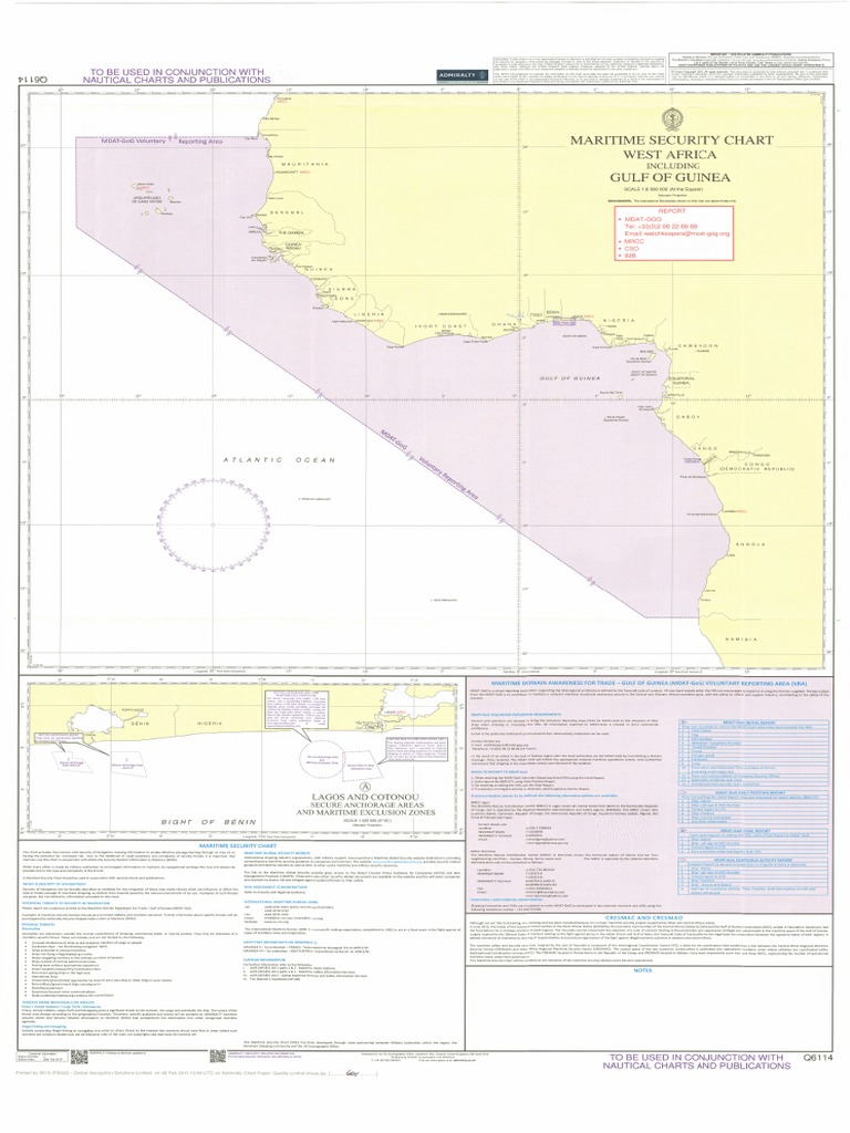 Q6114 - West Africa Including Gulf of Guinea | PDF