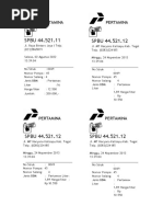 Nota Pertamina | PDF