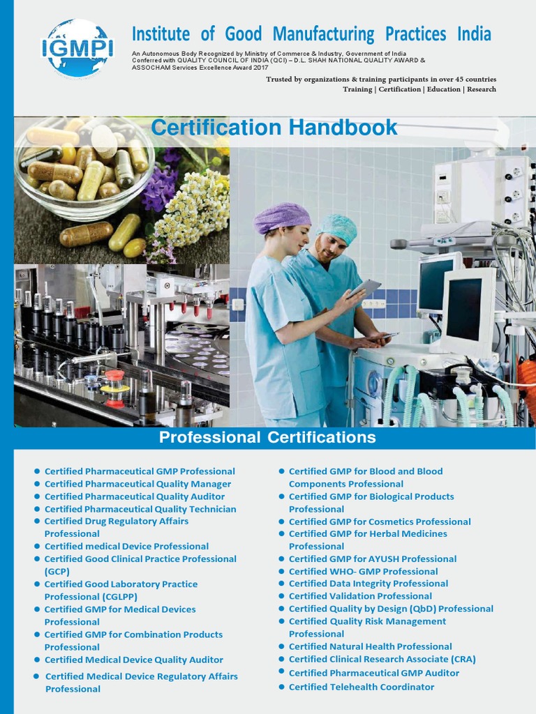 Professional Certifications | PDF | Clinical Trial | Pharmaceutical ...