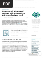 A-Z Kali Linux Commands | PDF | Computer File | File Transfer Protocol