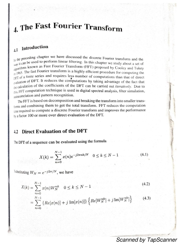 FFT | PDF