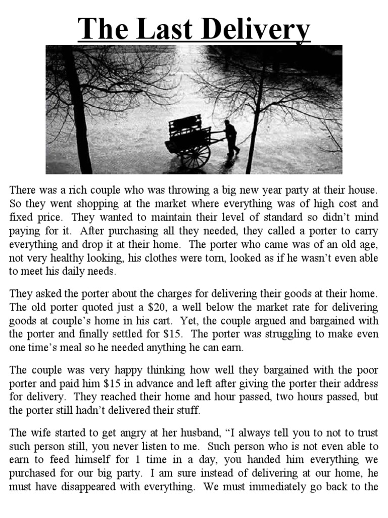 The Last Delivery | PDF