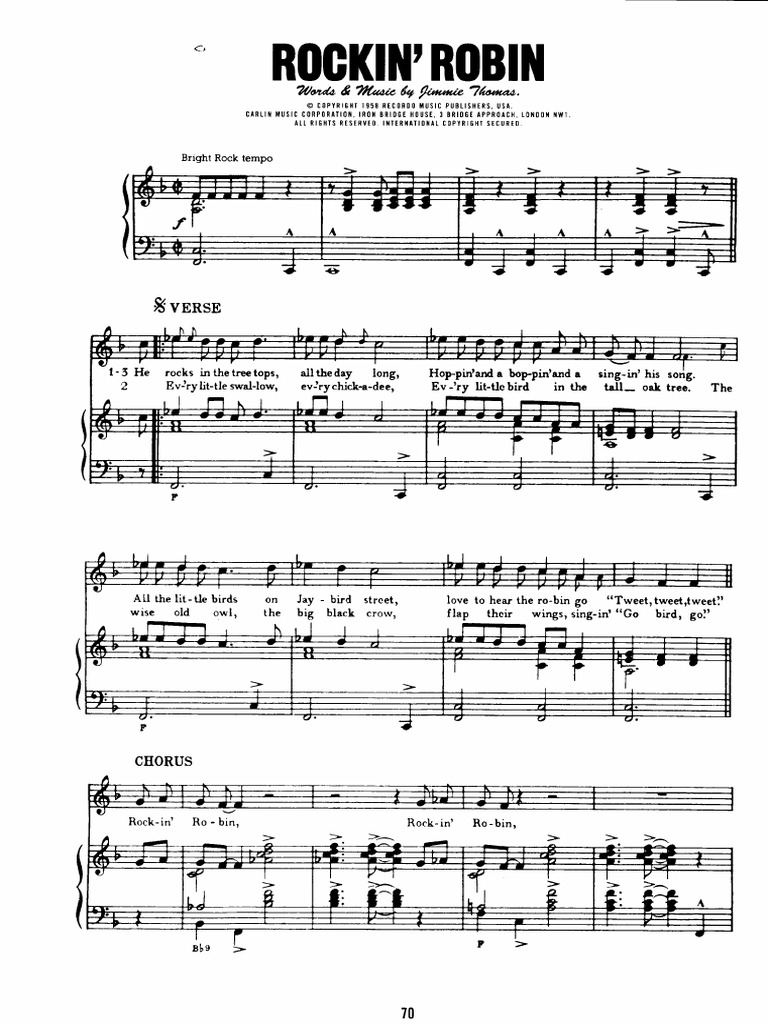 Rockin' Robin | PDF