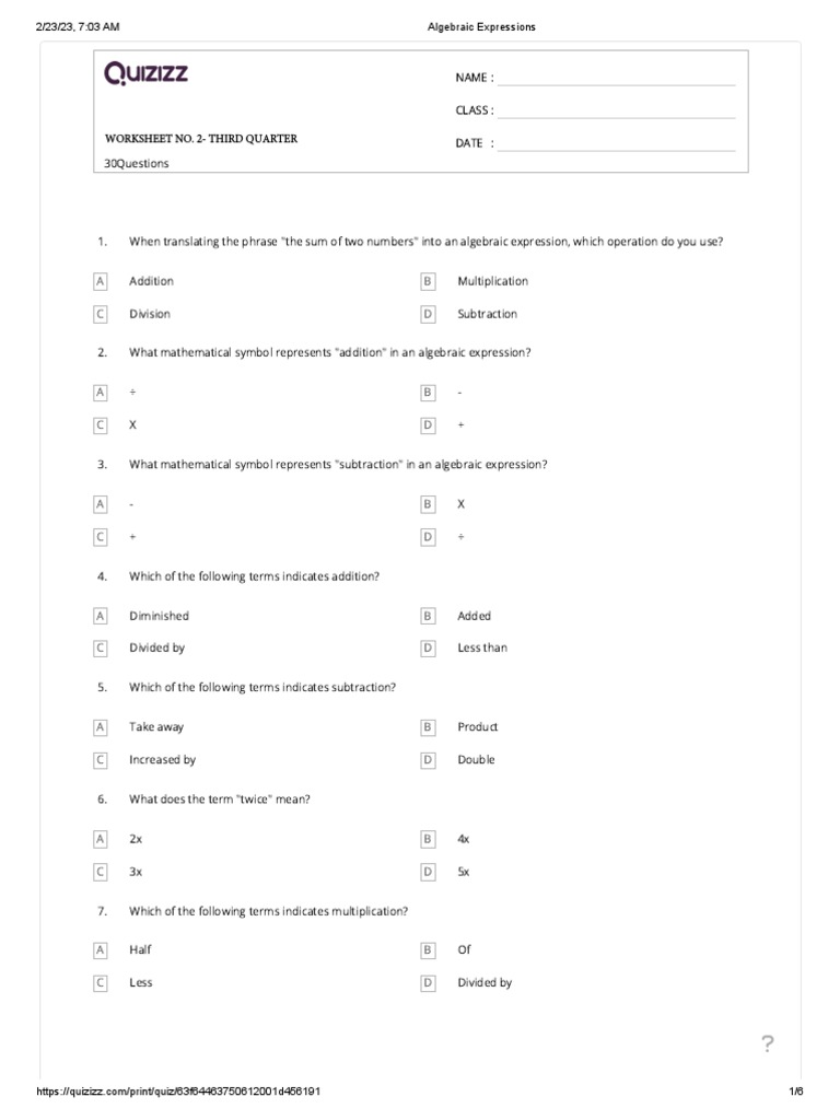 translating-phrases-into-algebraic-expressions-a-30-question-worksheet