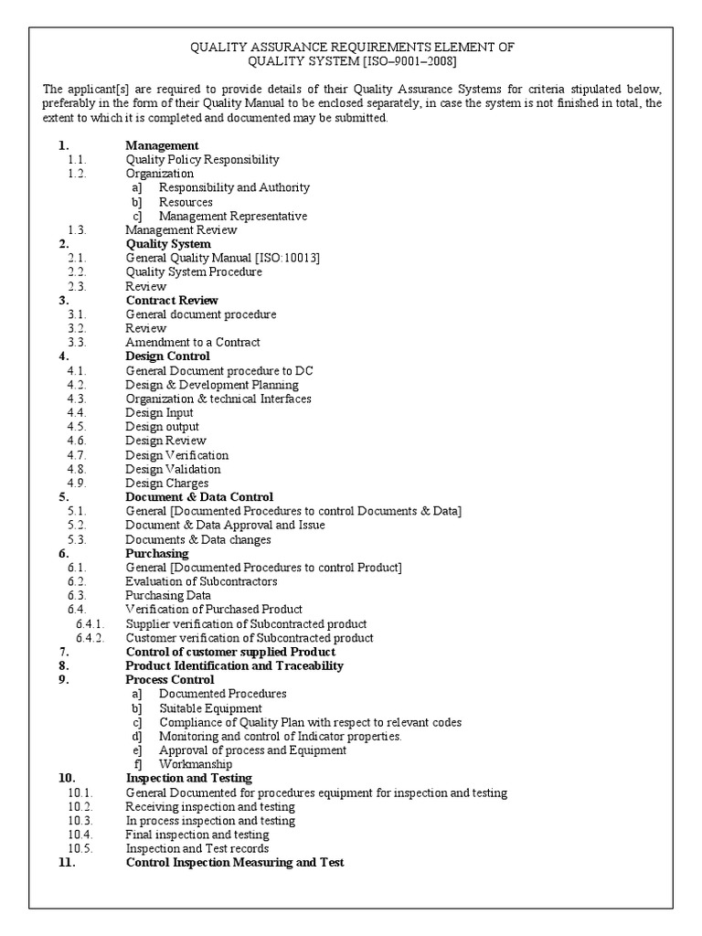 Quality Assurance | PDF | Quality Management System | Audit