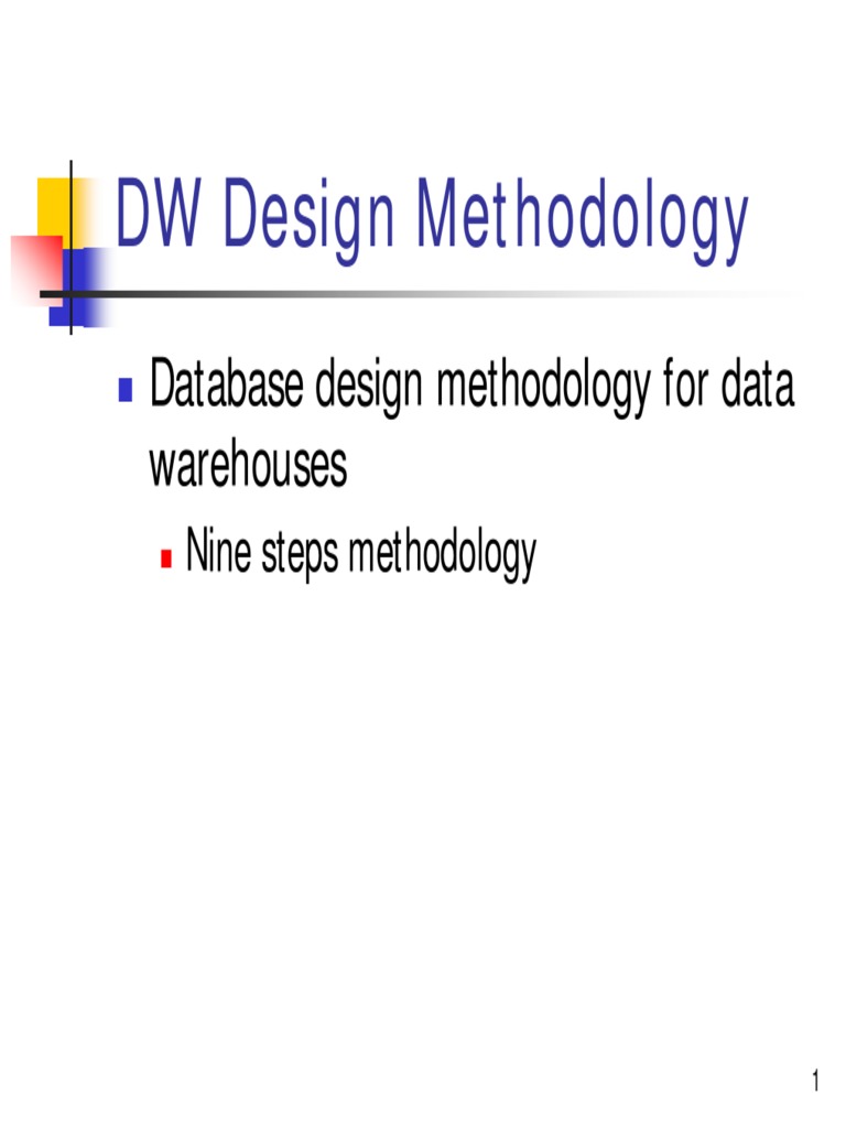 9 Step To Design Data Warehouse | Download Free PDF | Data Warehouse | Databases
