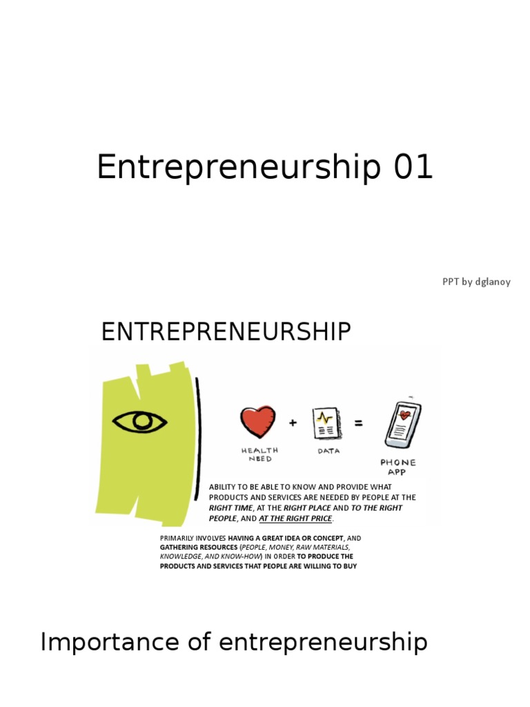 Understanding Entrepreneurship Essentials | PDF | Business ...