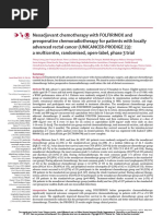 Modified Folfox 6 Therapy 14 Day | PDF | Chemotherapy | Colorectal Cancer