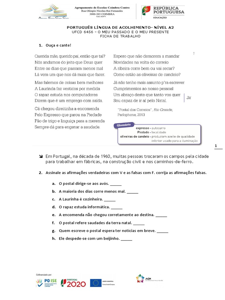 Ufcd 6456 Ficha 4 | PDF