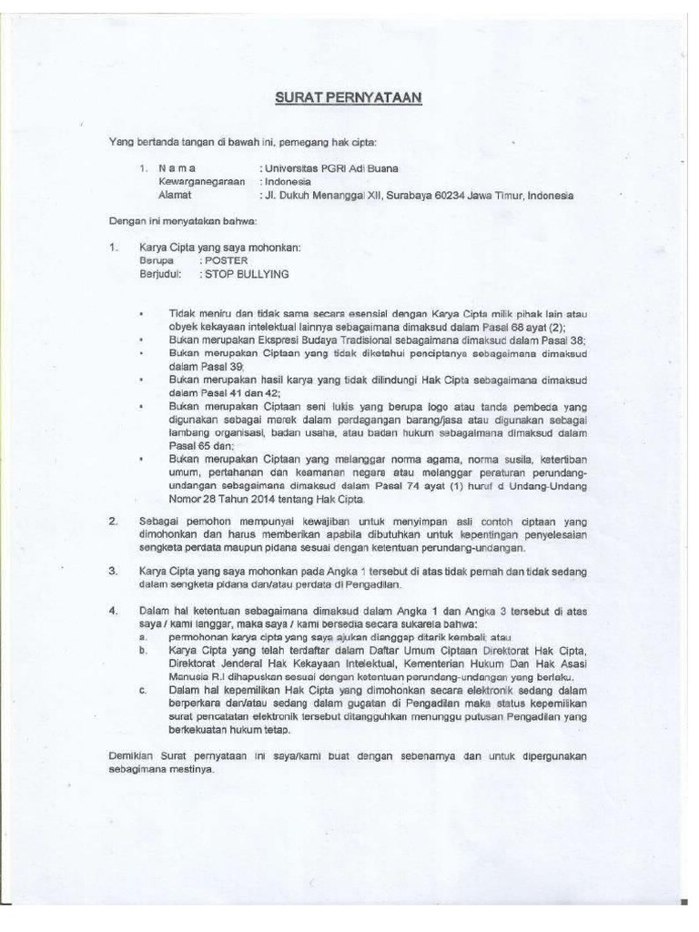 Luaran Wajib HKI POSTER - Kompres | PDF