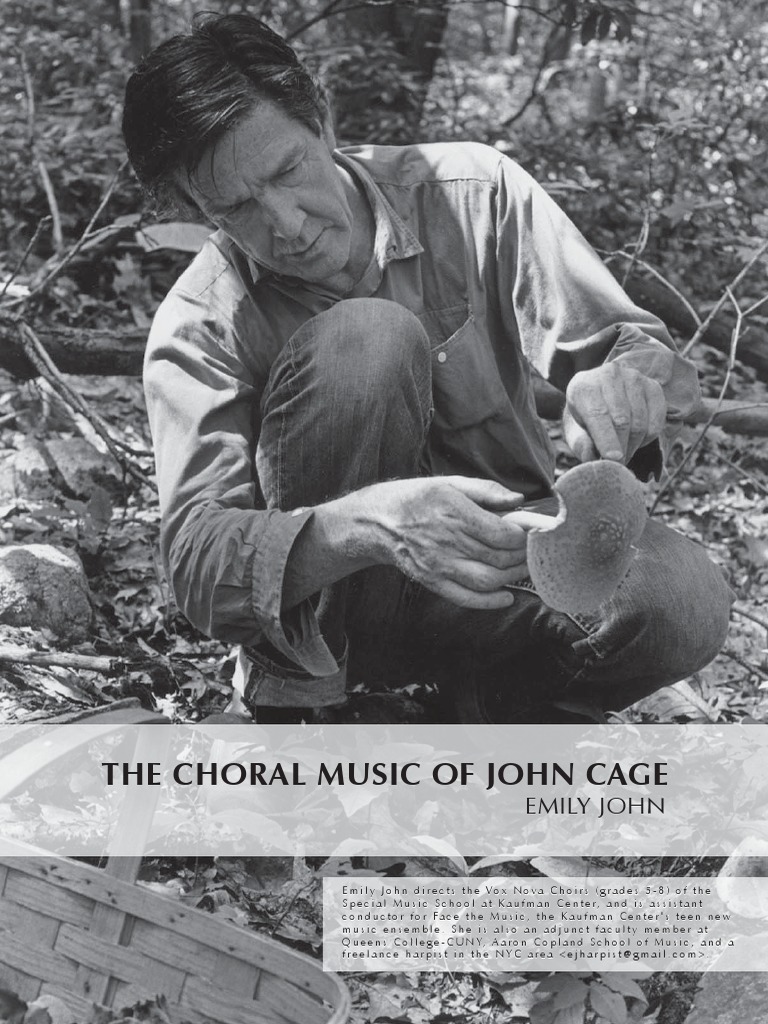 Trabajos Corales de John Cage | PDF | Choir | Performing Arts