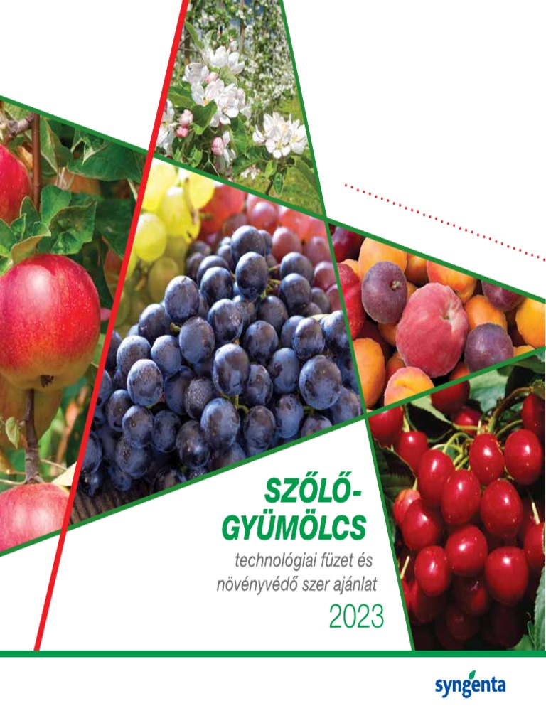 Szolo Gyumolcs Szerkat 2023 | PDF