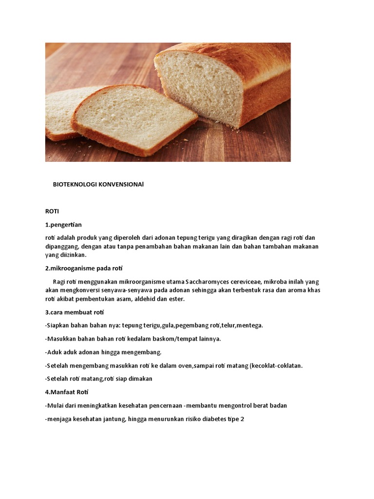 Roti 1.pengertian | PDF