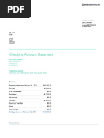 PNC Bank Statement | PDF | Banks | Overdraft