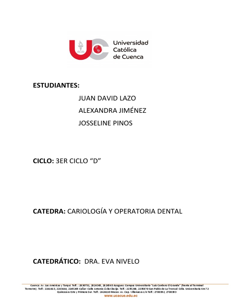 Diagnóstico de Caries Dental con ICDAS | PDF | Esmalte de dientes | Diente