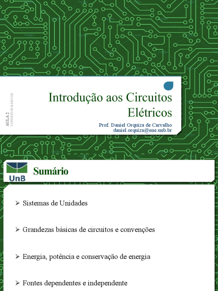 Conceitos Básicos de Circuitos Elétricos | PDF | Corrente alternada | Rede elétrica
