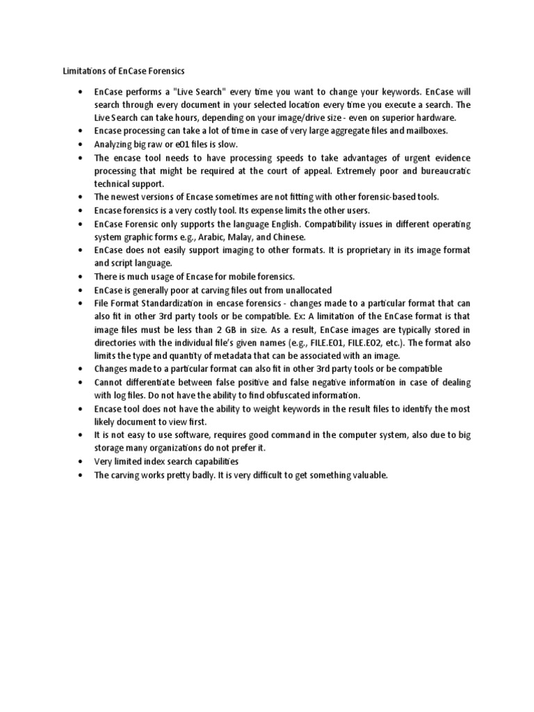 Assignment 2 - EnCase Forensics | PDF | Computer Forensics | Computer File