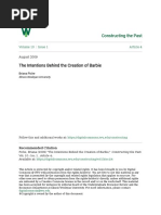 History and Impact of Barbie Doll | PDF | Barbie | Toys