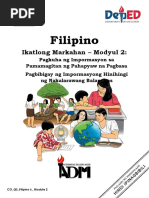 Q3 Filipino 6 - Module 2 | PDF