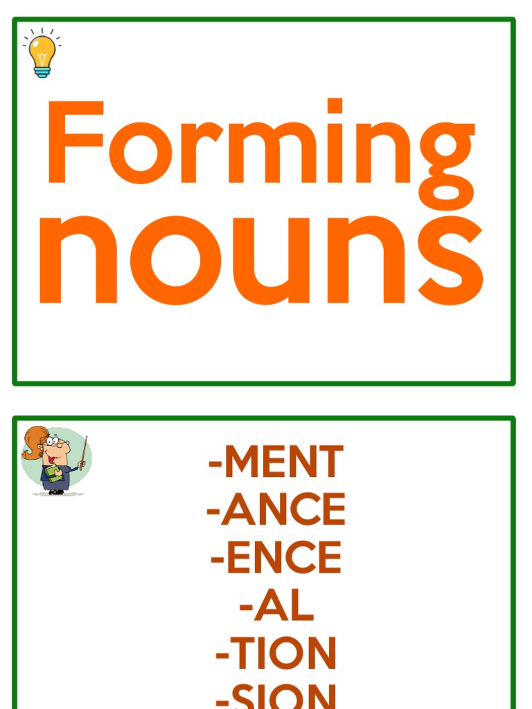 Forming Nouns from Verbs | PDF